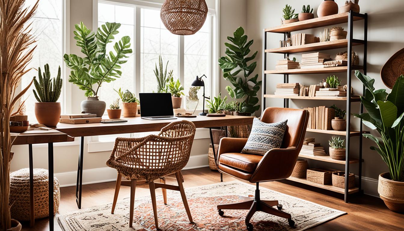 Bohemian Décor Trends for Your Home Office