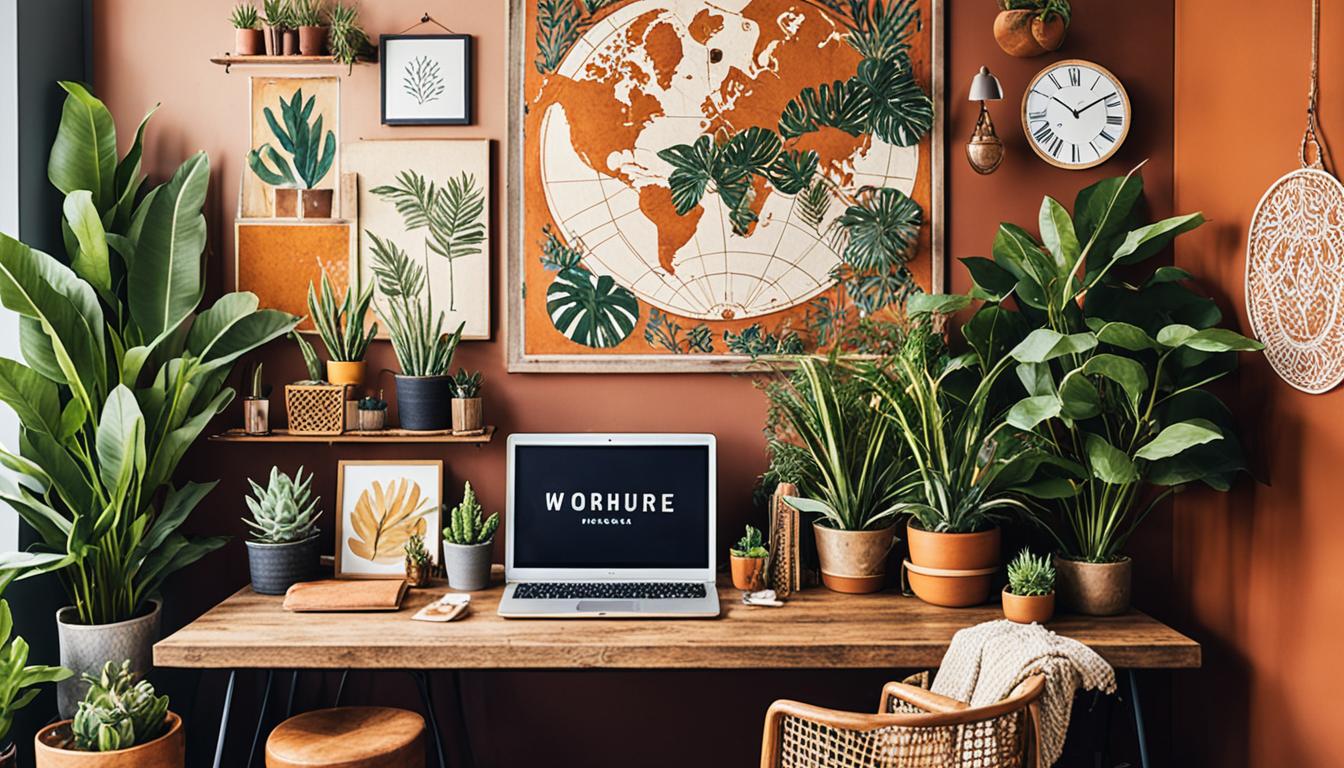 Bohemian Décor Ideas for Creative Workspaces