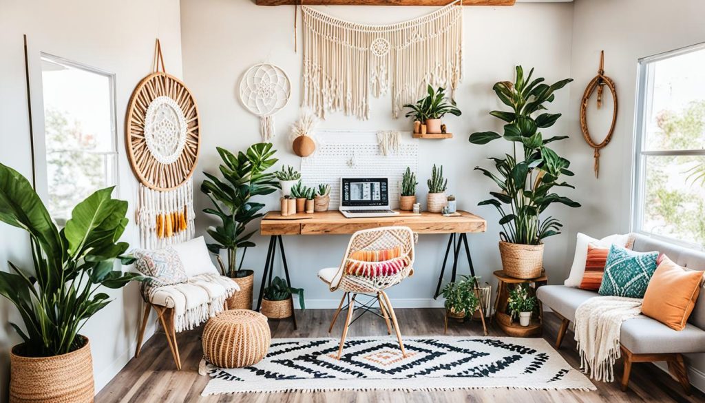 Boho Office Décor for Creative Spaces