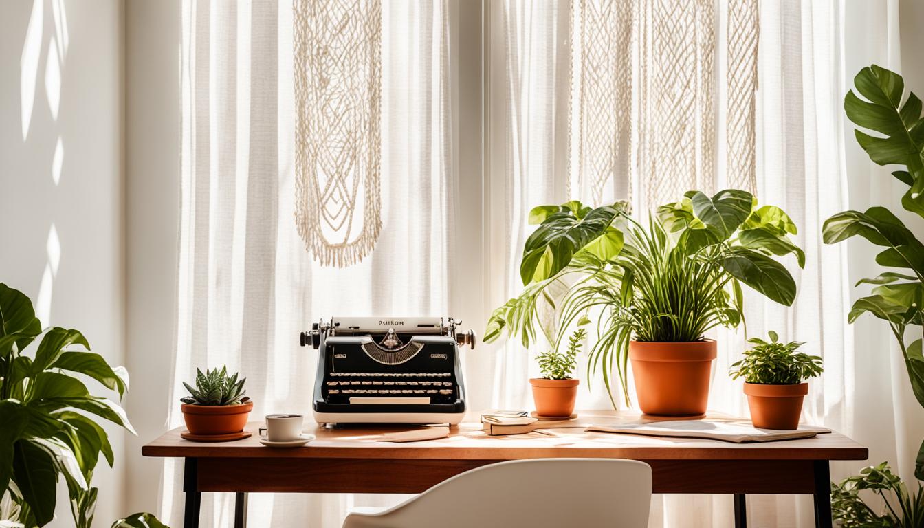 Create a Bohemian Office Sanctuary