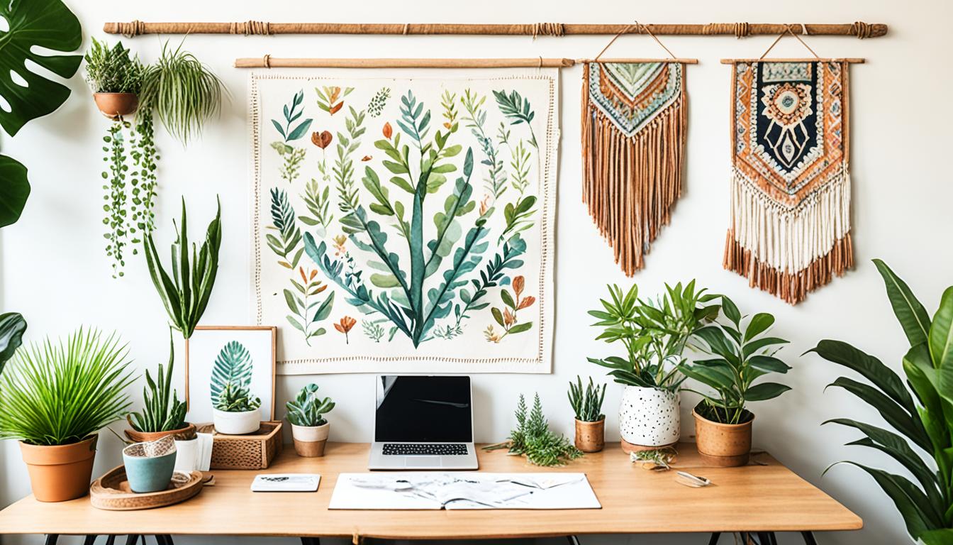Bohemian-Inspired Home Office Makeover Tips