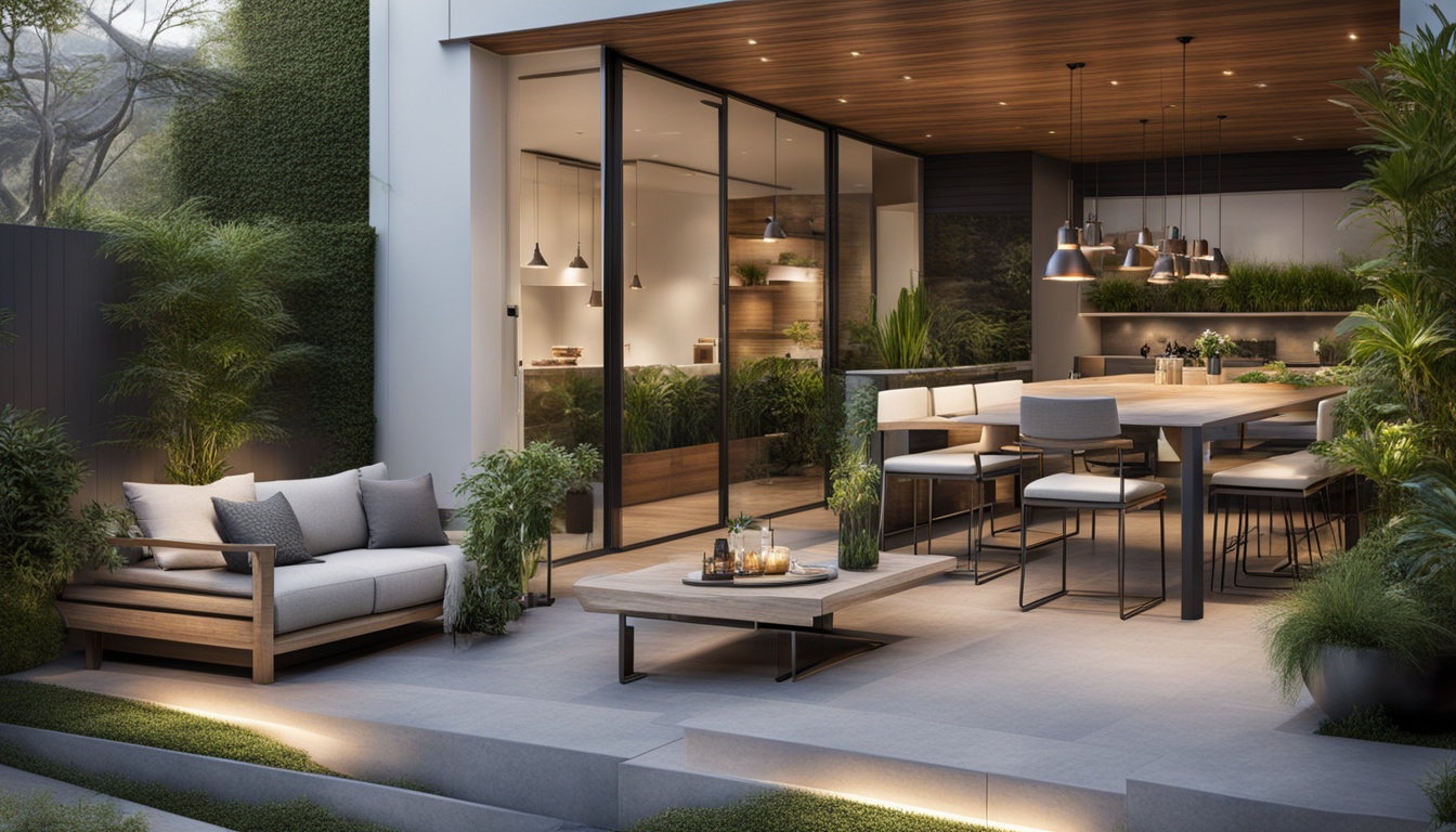 Functional Patio Home Office Solutions