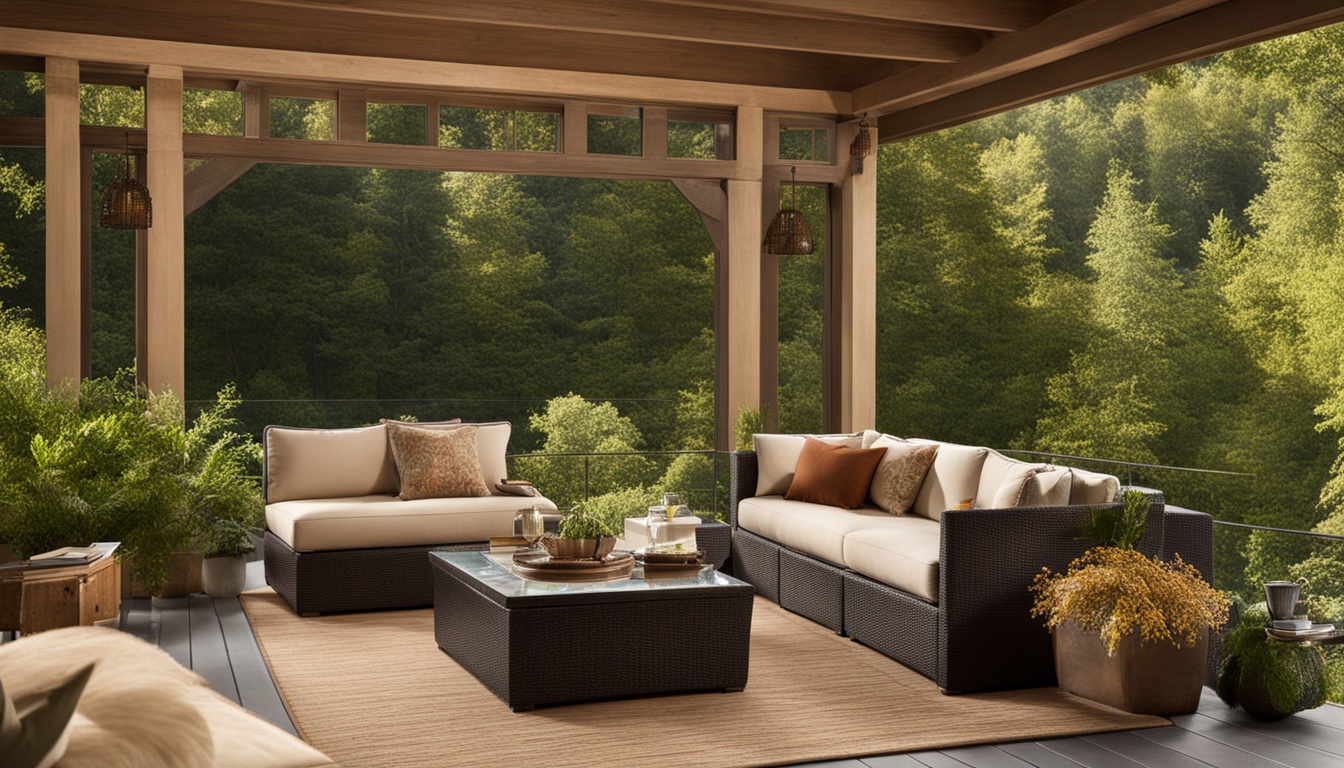 Patio Home Office with a View