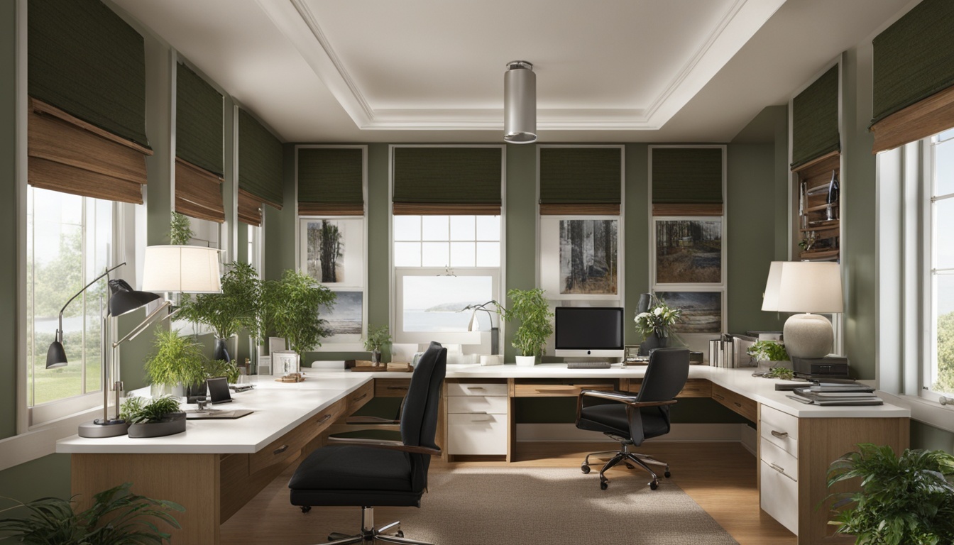 How to Maximize Space in a Sunroom Office?