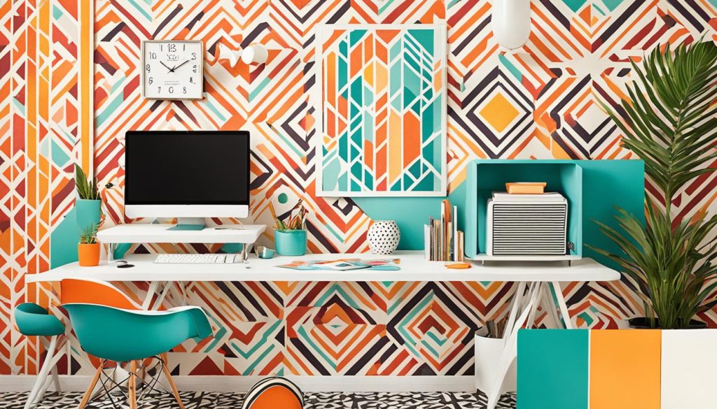What Are the Best Retro Revival Colors for a Modern Home Office?