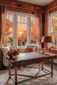 Simple Fall Home Office Décor Tips
