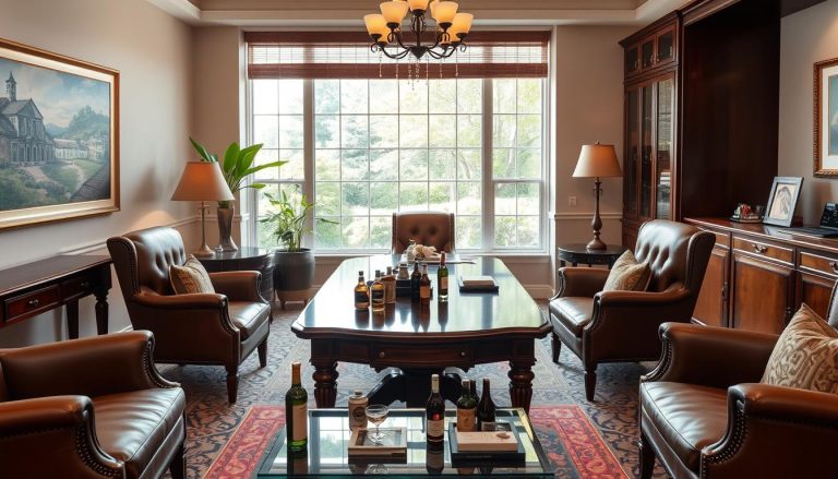 What Furniture Fits a Gentleman’s Home Office?