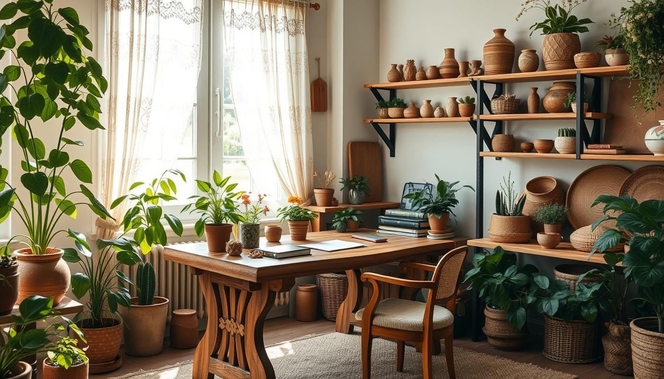 What Decor Suits Cottagecore Home Office?