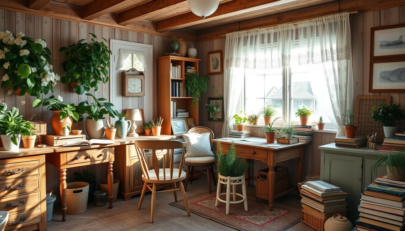 What Furniture Fits a Cottagecore Home Office?