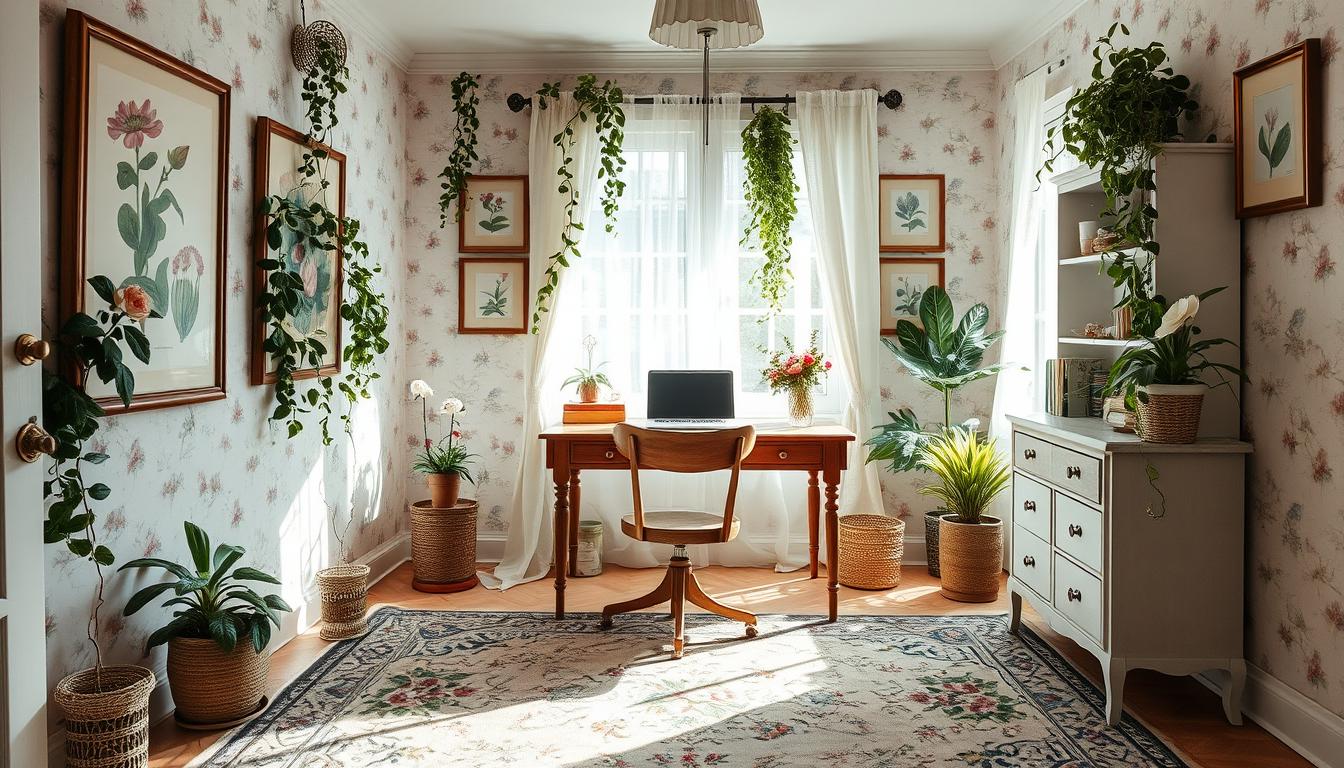 What Colors Suit Cottagecore Home Office?