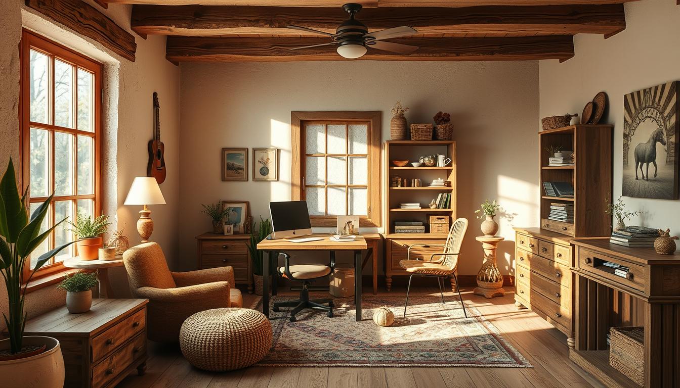 How to Design a Rustic Home Office?