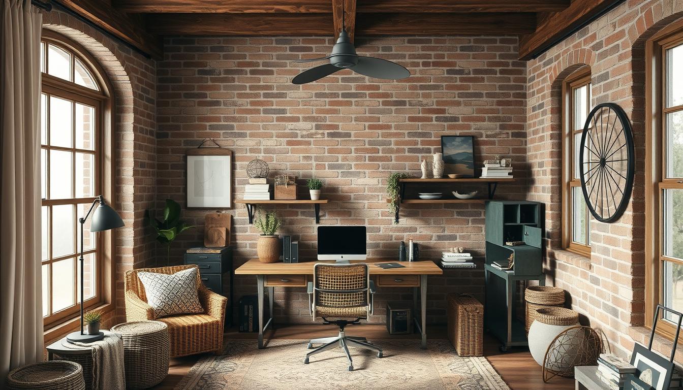 How to Create Cozy Rustic Office?