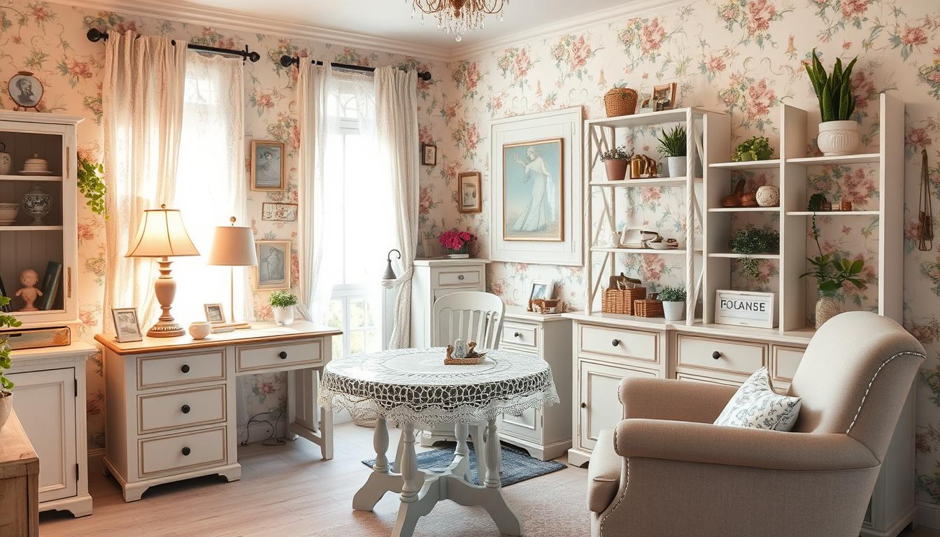 What Are Shabby Chic Office Essentials?