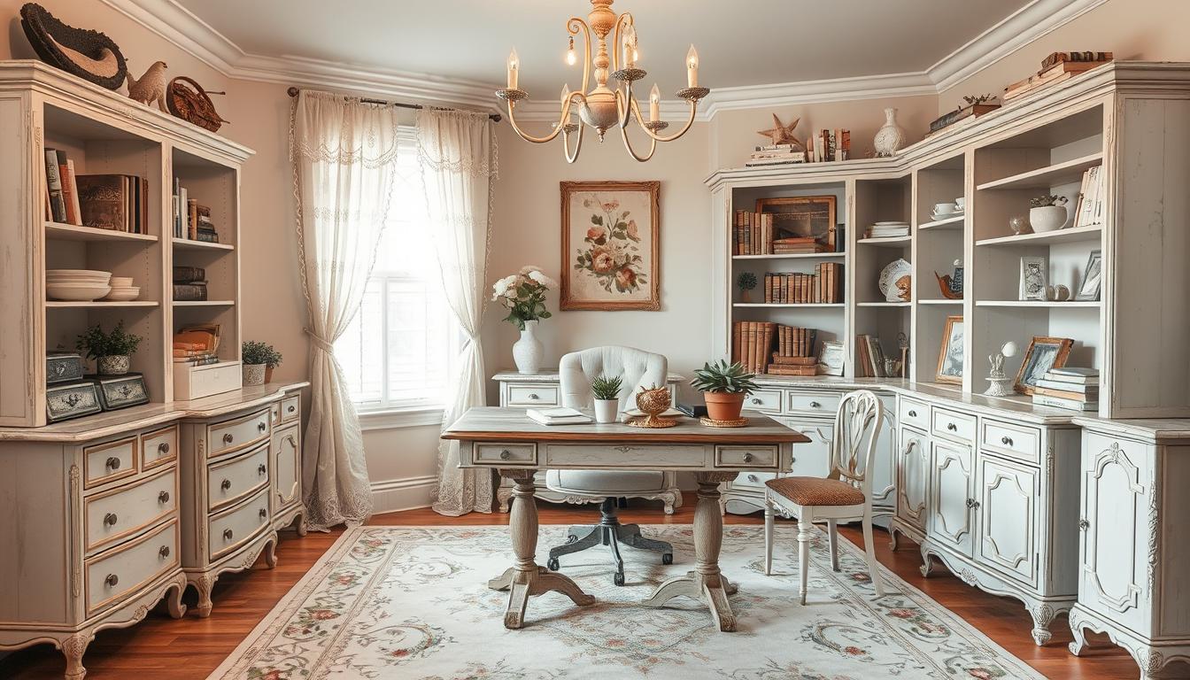 What Decor Suits Shabby Chic Office?