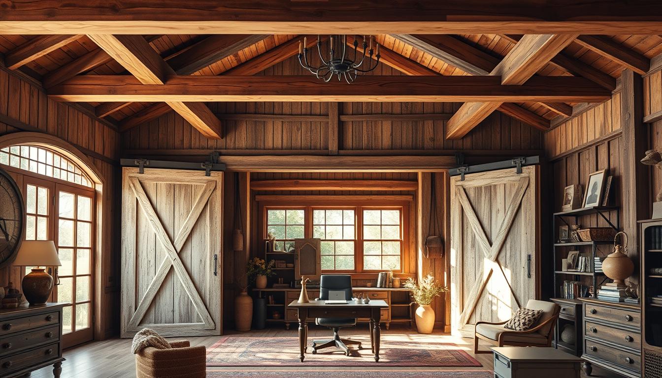 What Materials Are Best for Rustic Office?