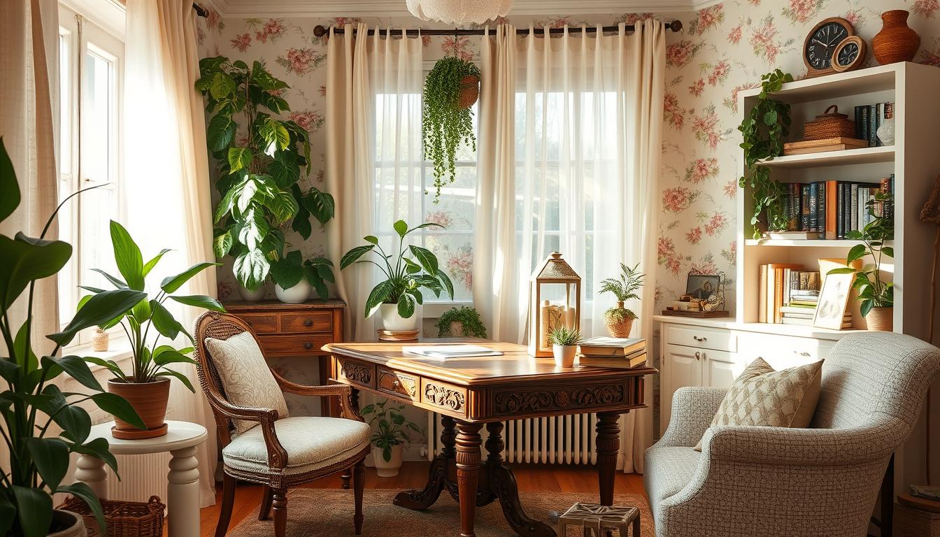 What Furniture Fits a Cottagecore Home Office?