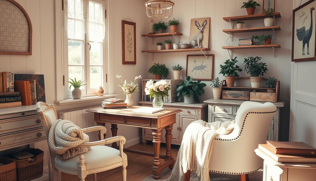 How to Organize a Shabby Chic Office?