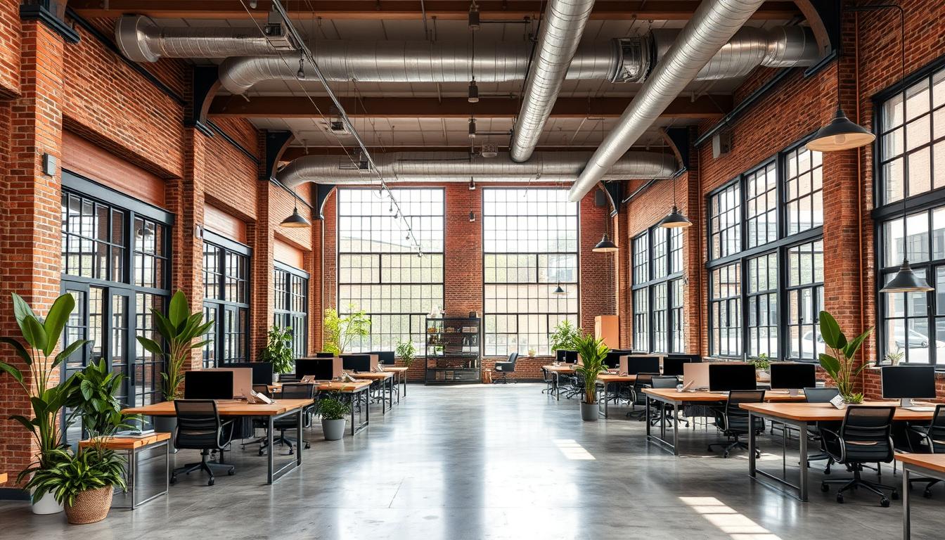 How to Achieve Industrial Office Aesthetic?