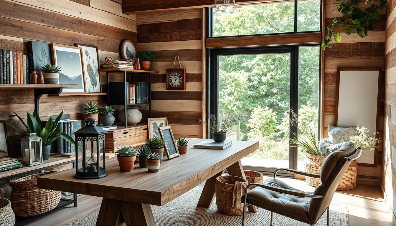 How to Personalize a Rustic Home Office?