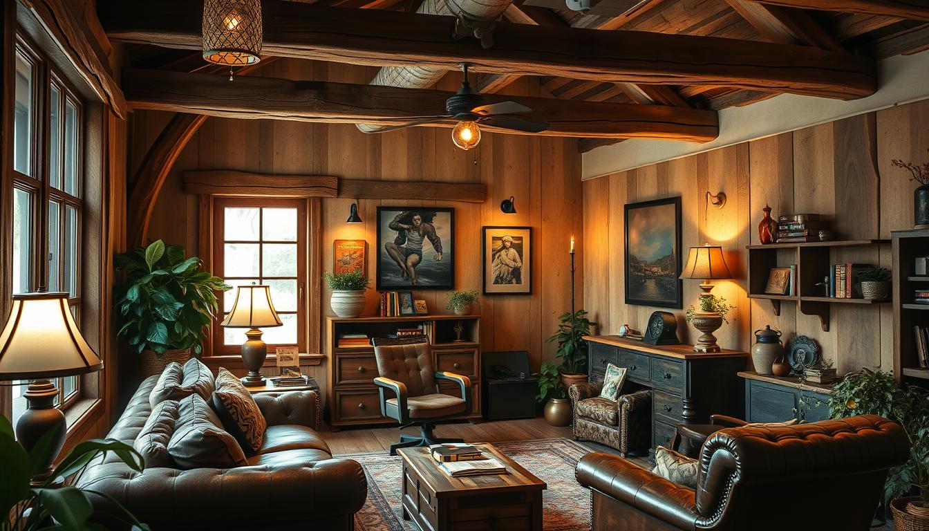 What Furniture Fits a Rustic Office?