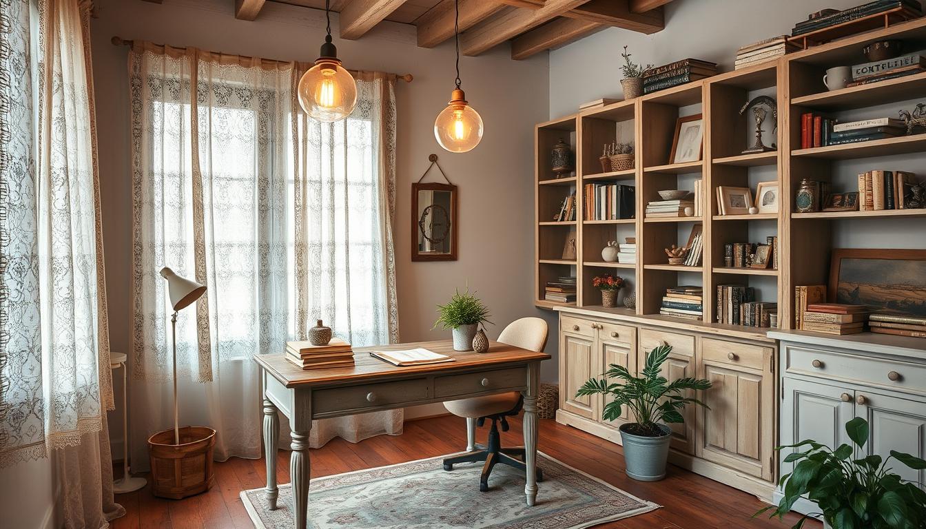 How to Design a Shabby Chic Office?