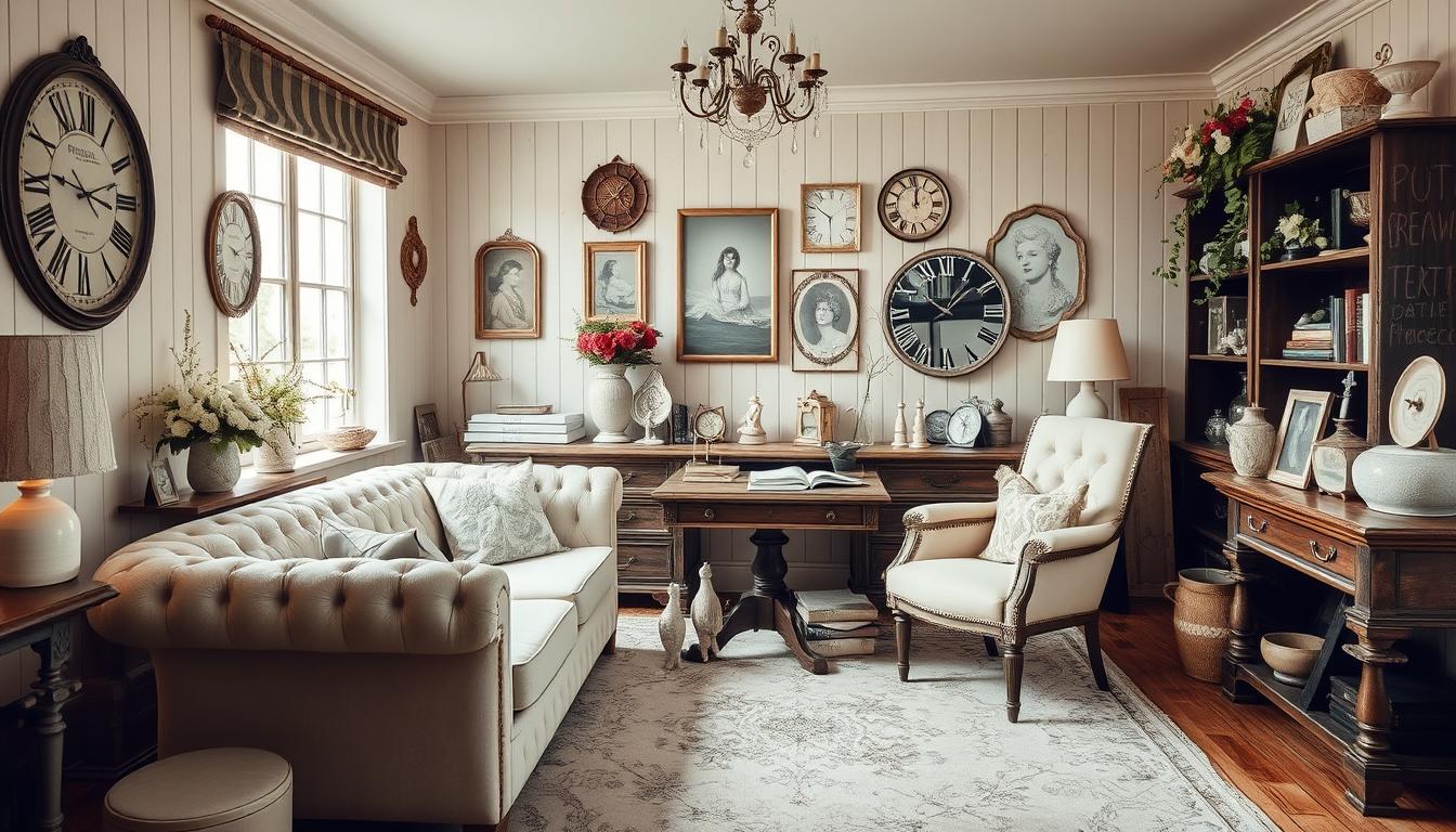 What Textiles Work in Shabby Chic Office?