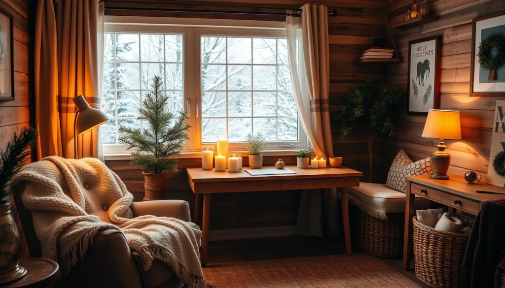 How to Add Warmth to Home Office Decor This Winter