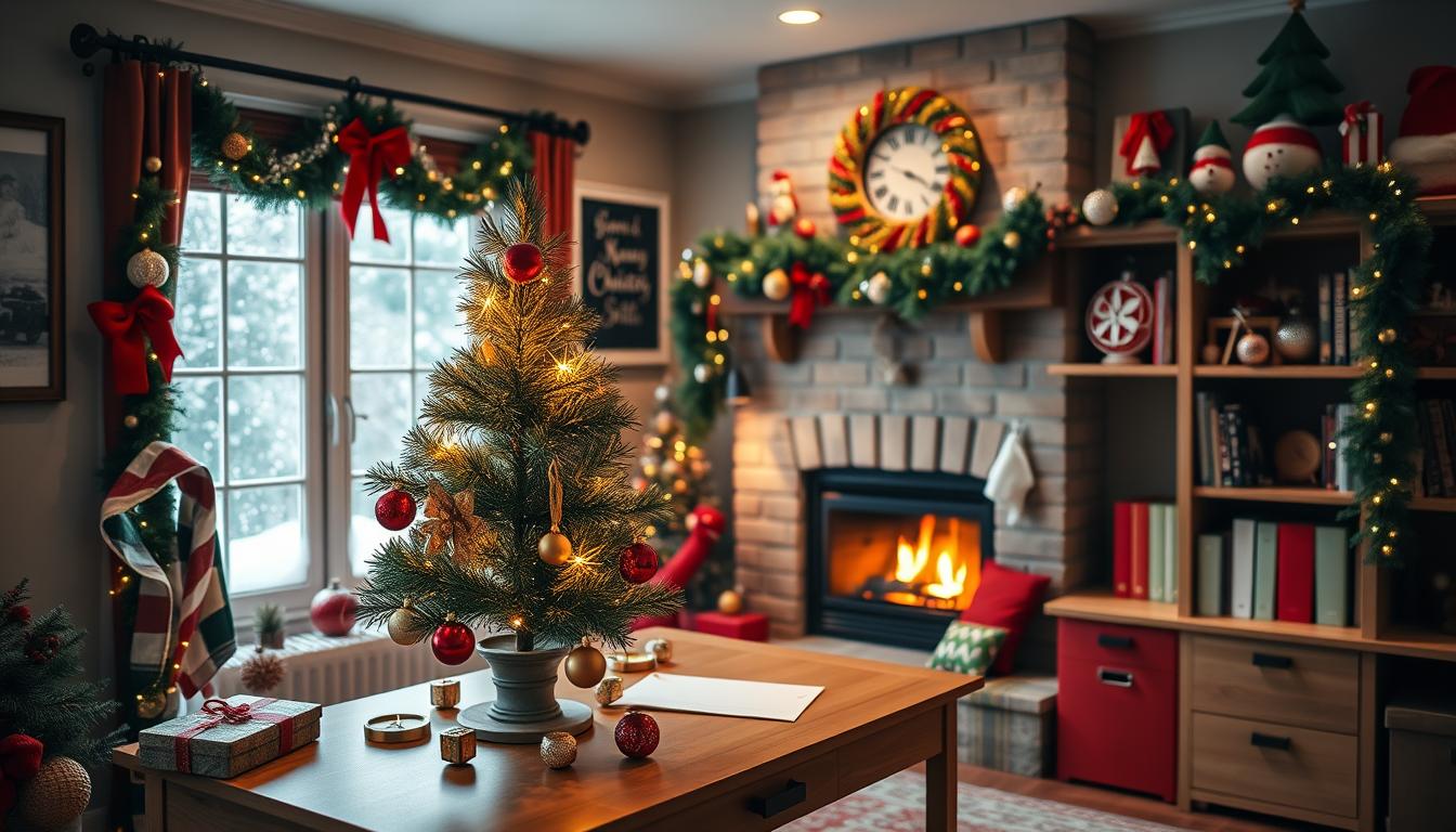 What Are the Best Christmas Accents for Home Office Decor?