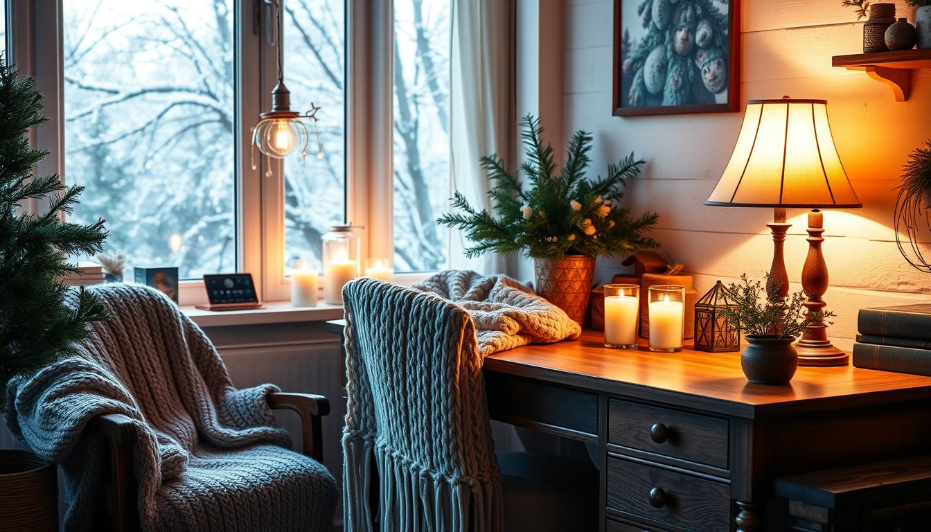 Top Winter-Inspired Home Office Decor Ideas