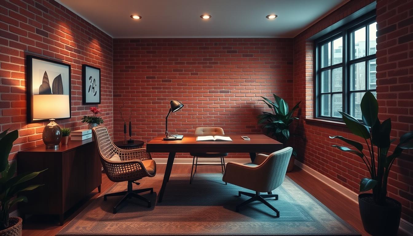 Winter Color Combinations for Elegant Home Office Decor