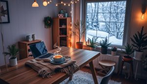 Top Winter-Inspired Home Office Decor Ideas
