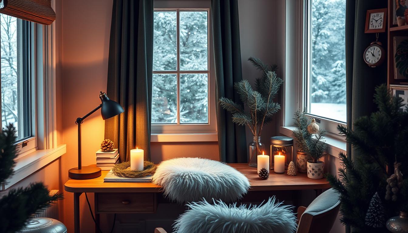 Best Winter Home Office Decor for Small Spaces