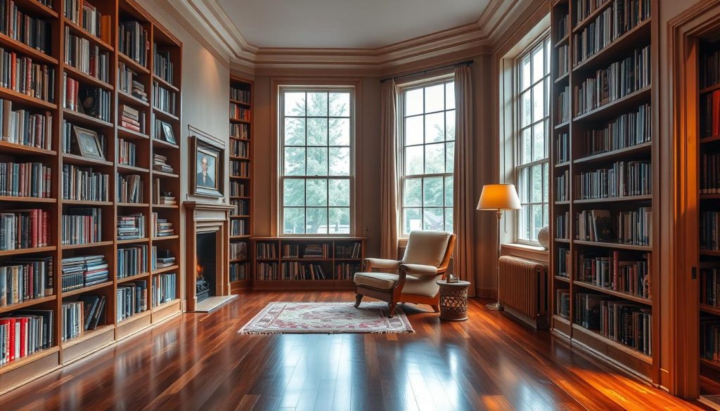 What Flooring Is Ideal for Home Libraries?
