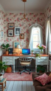 50 Shabby Chic Office Ideas to Transform Home Workspace