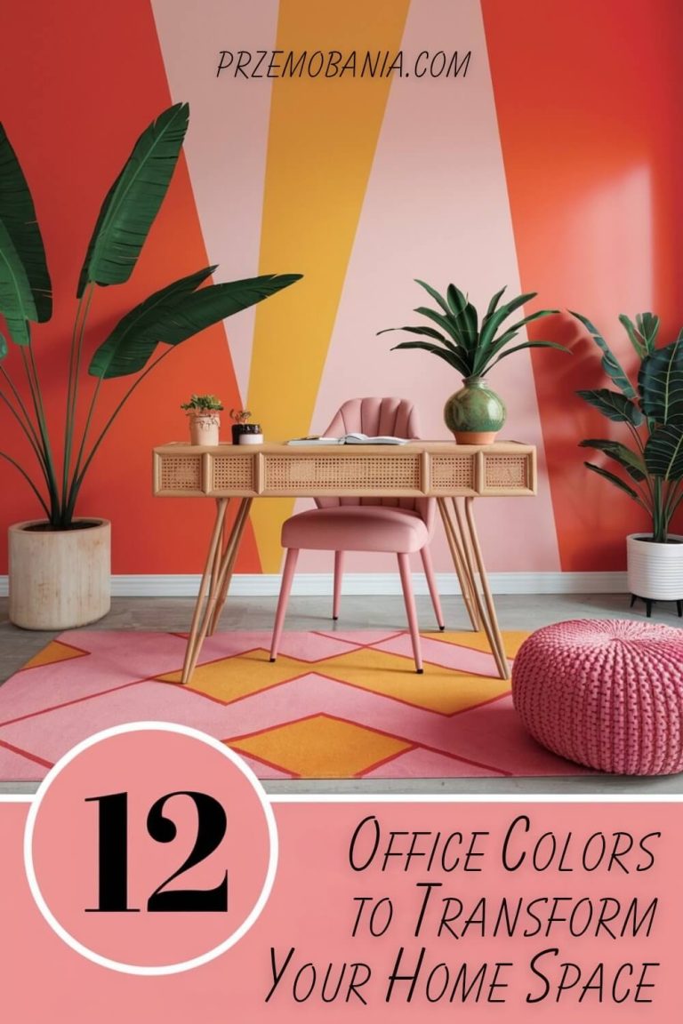 12 Office Colors to Transform Your Home Space