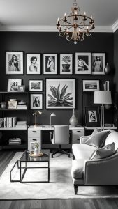 50 Black and White Room Decor Ideas for Your Home Office