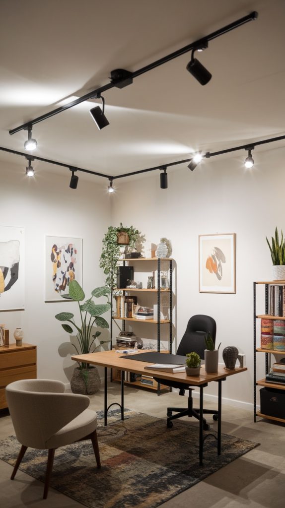 24 Inspiring Home Office Lighting Styles