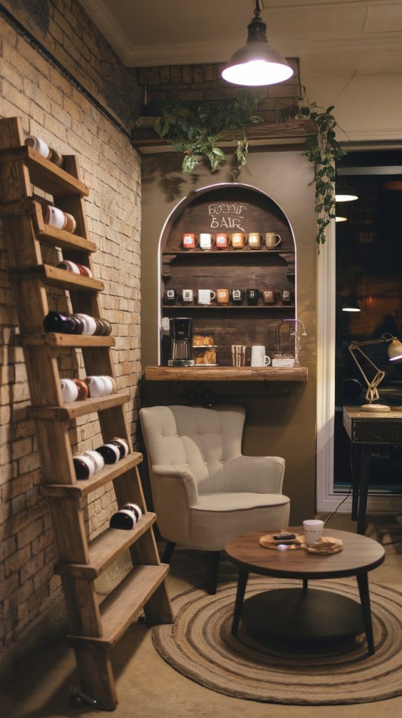 29 Rustic Coffee Bar Ideas for Your Cozy Home Office