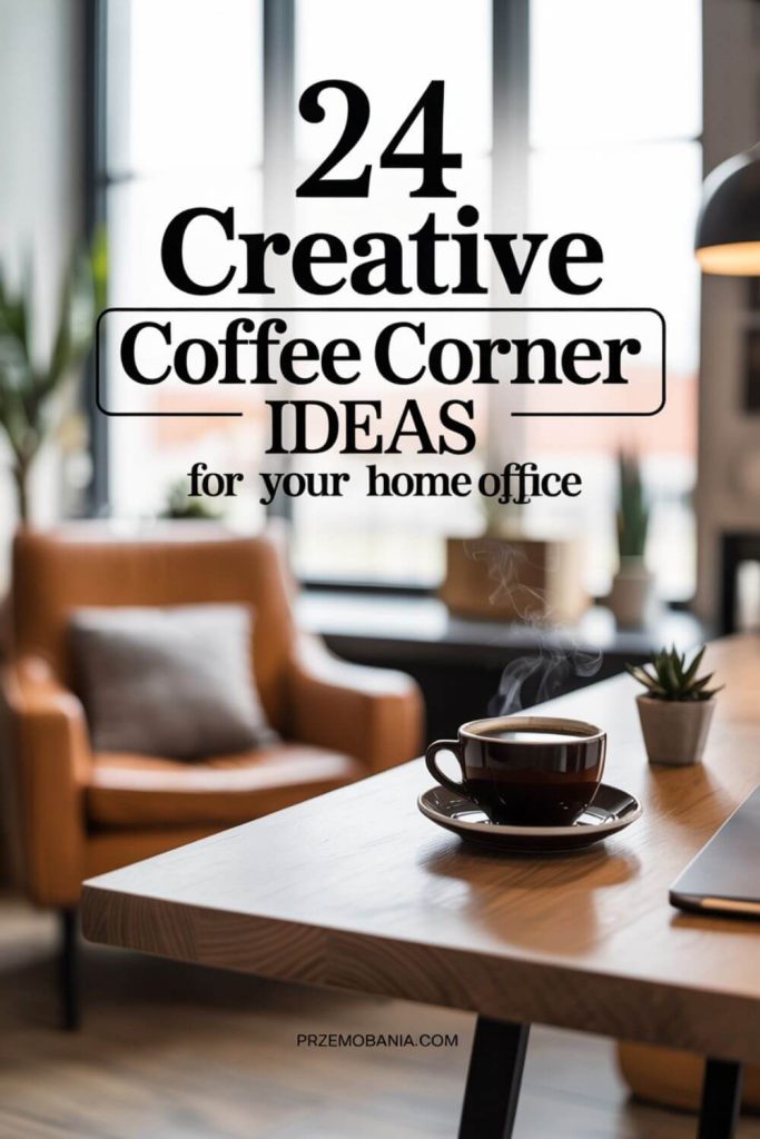 24 Creative Coffee Corner Ideas for Your Home Office