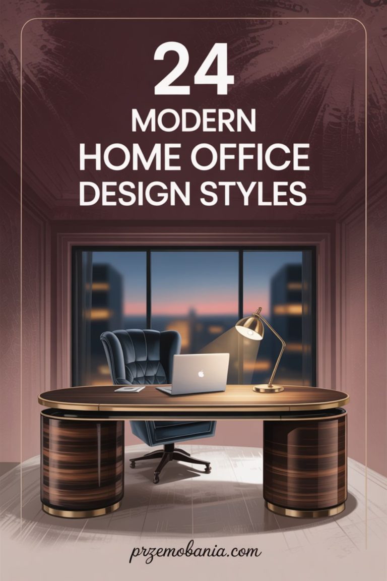24 Inspiring Modern Home Office Design Styles