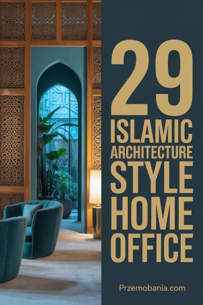 24 Stunning Islamic Architecture Styles for Home Office