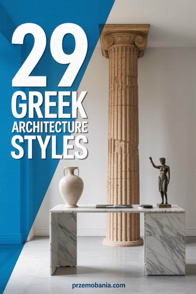 29 Greek Architecture Styles for Home Office Decor