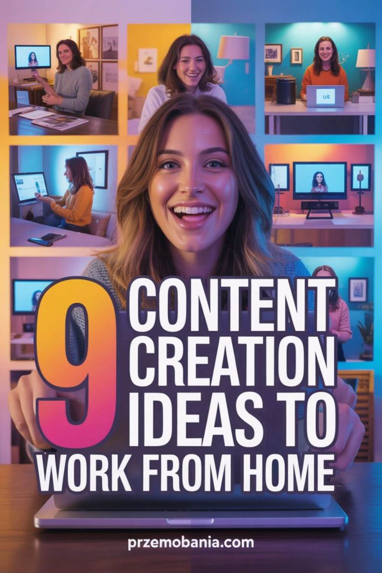 9 Content Creation Ideas to Work From Home