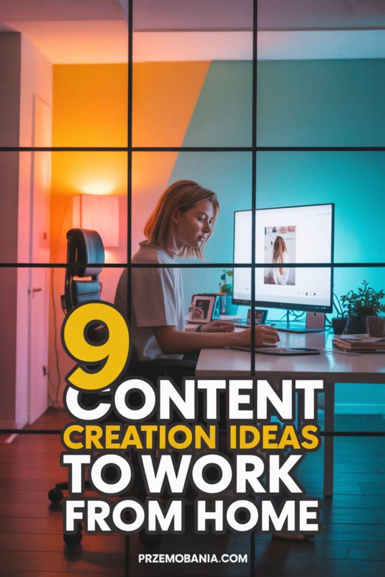 9 Content Creation Ideas to Work From Home