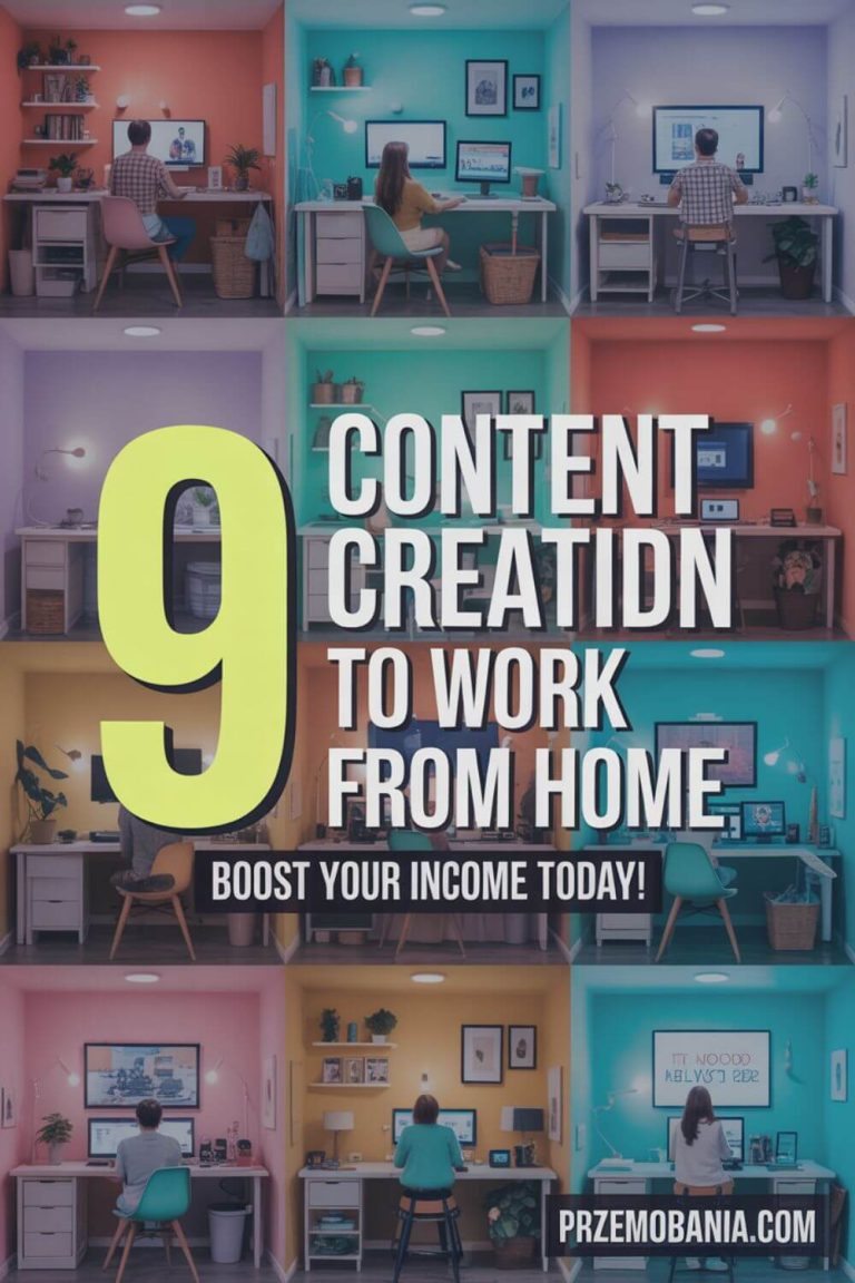 9 Content Creation Ideas to Work From Home