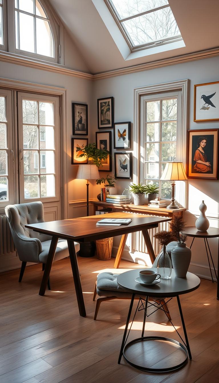 Parisian Chic Office
