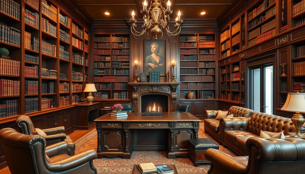 Library Style Office