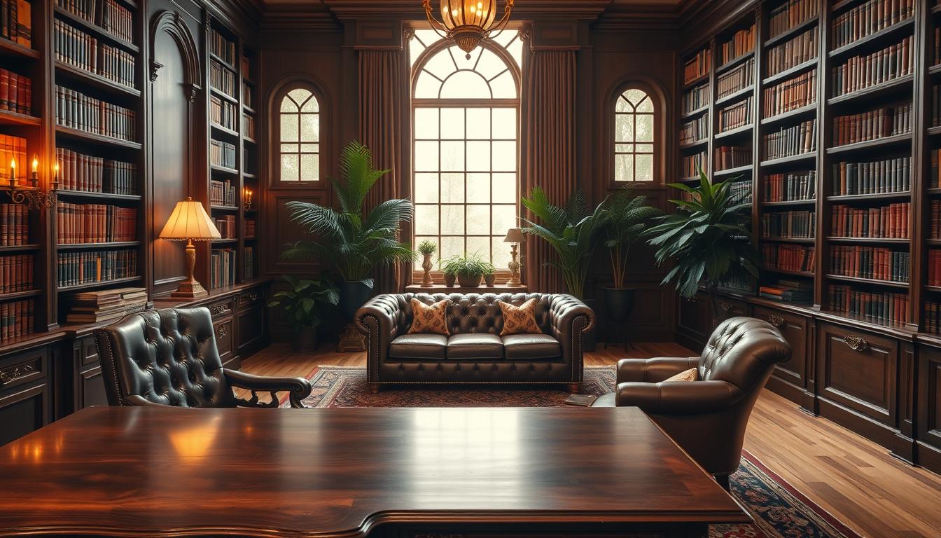 Library Style Office