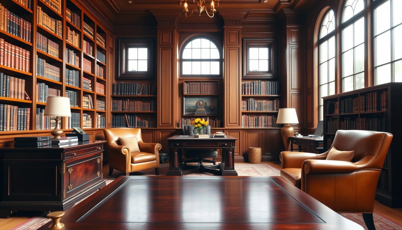 Library Style Office