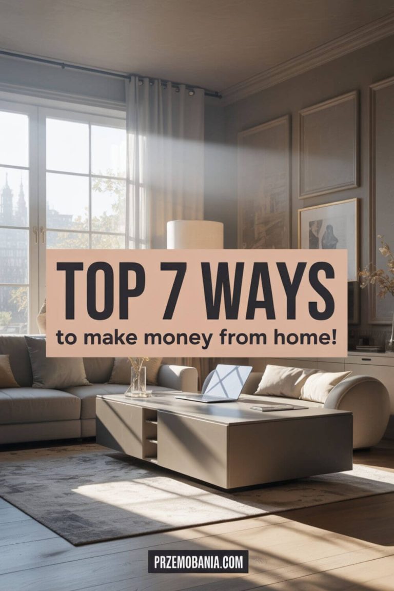 Top 7 Ways to Make Money from Home